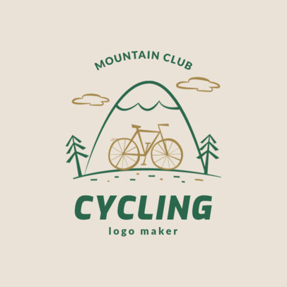 Placeit - Bike Club Logo Generator for a Cycling Team