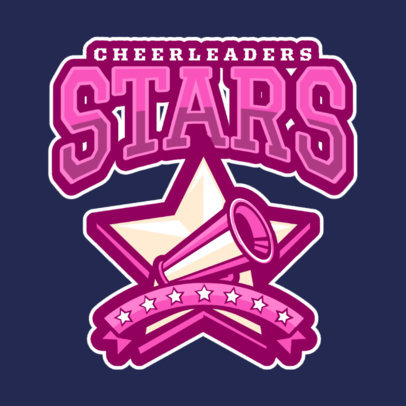 Placeit - Cheer Logo Maker for a Varsity Cheer Squad