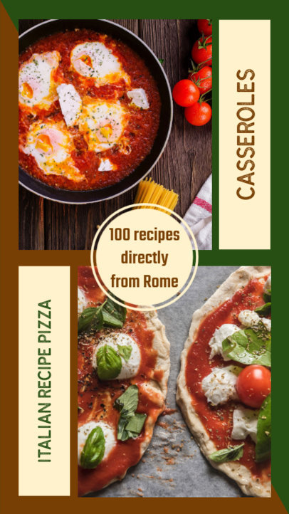 Placeit - Instagram Story Template for Italian Recipes