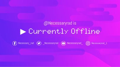 Placeit - Spooky Twitch Offline Banner Design Generator with a Chilling ...
