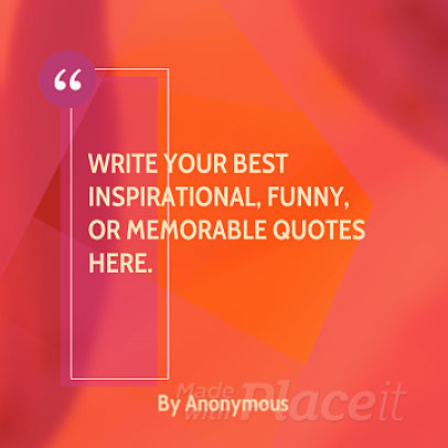 Placeit - Video Maker for Inspirational Quote Videos with Geometric ...