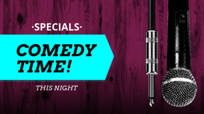 Placeit - YouTube Thumbnail Template for a Comedy Video Thumbnail