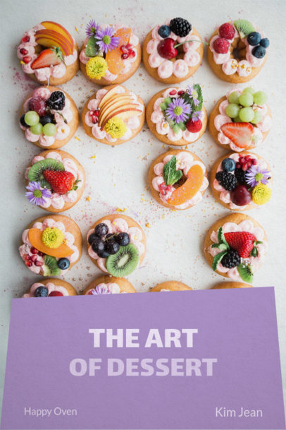 Placeit - Book Cover Template for Brunch Recipes