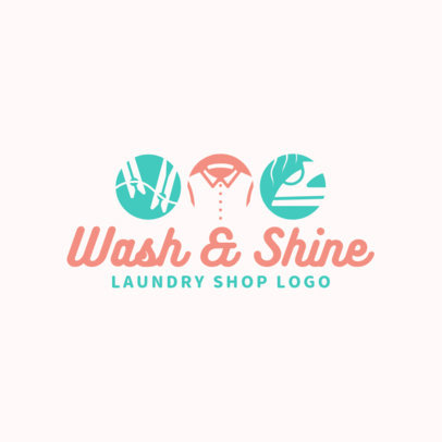 Placeit - Laundry Logo Maker