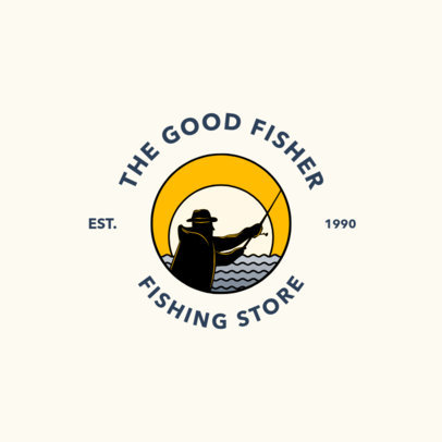 Placeit - Fishing Logo Maker for Fly Fishing Shops