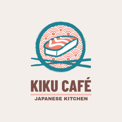 Placeit - Japanese Food Logo Maker for Japanese Desserts