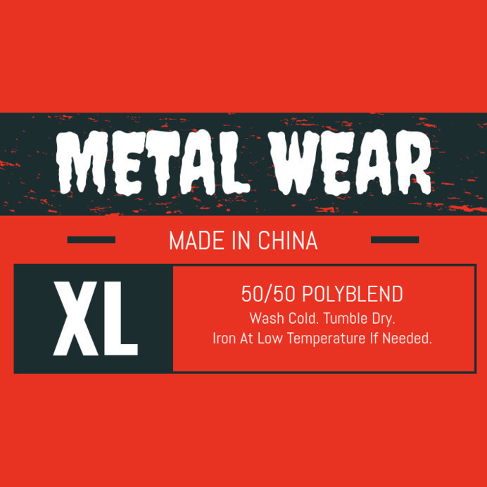 Placeit - Streetwear T-Shirt Label Design Template