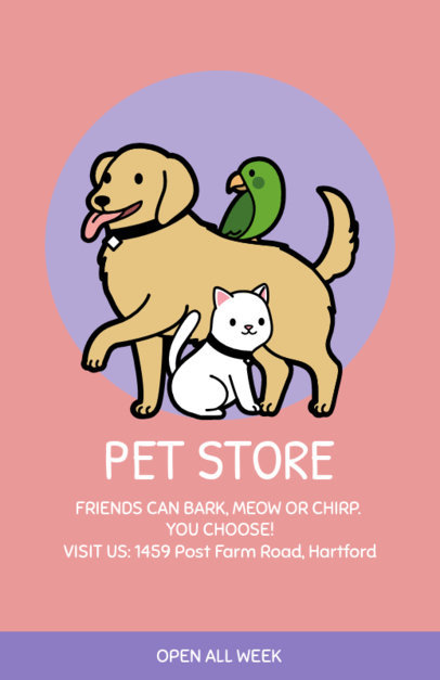 Placeit - Pet Shop Flyer Maker