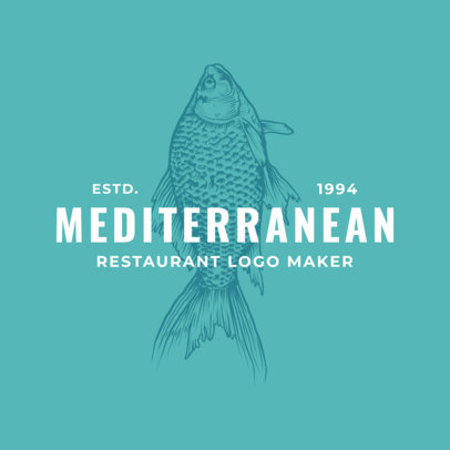 Placeit - Elegant Logo Maker for a Traditional Mediterranean Food ...