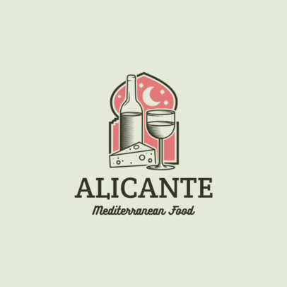 Placeit - Mediterranean Restaurant Logo Maker for Fine Greek Dining