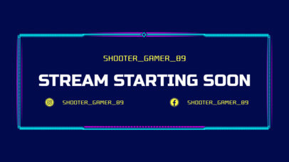 Placeit - Starting Soon Twitch Screen Design Maker for Streamers