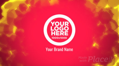 Placeit - Intro Maker for Logo Reveals with Fire Motion Graphics