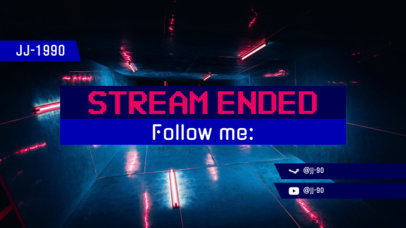 Placeit - Stream Ended Overlay Generator for Twitch Streamers