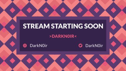 Placeit - Break Screen Design Template for a Twitch Streamer