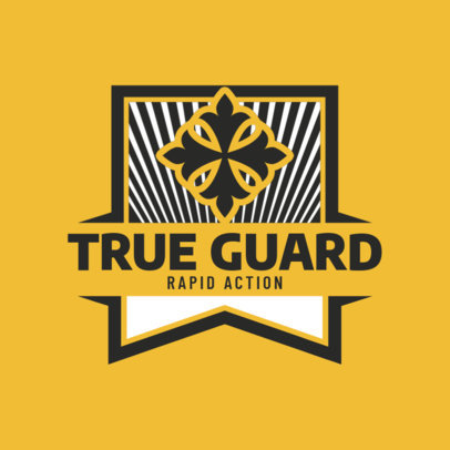 Placeit - Bold Logo Template for Private Security Services