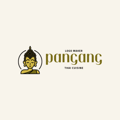 Placeit - Modern Thai Restaurant Logo Creator