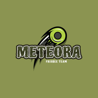 Placeit - Sports Logo Generator for a Frisbee Team