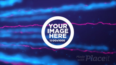 Placeit - Logo Reveal Intro Maker Featuring Neon Lights and a Tunnel Effect