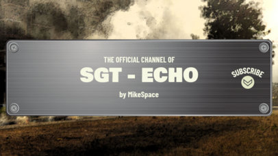 Placeit - Simple YouTube Banner Generator for a Horror Gaming Channel