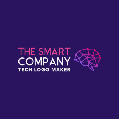 Placeit - Logo Maker for a Tech Company Featuring a Minimalist Theme
