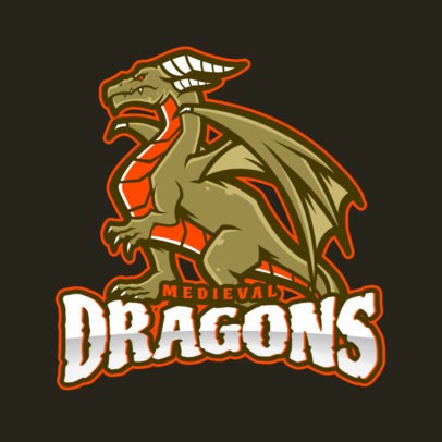 Placeit - Medieval Logo Generator with a Soldier Clipart