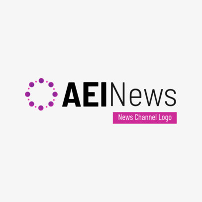Placeit - Logo Creator for a News TV Channel