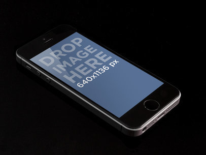 Placeit - Mockup of an iPhone Placed on a Keyboard