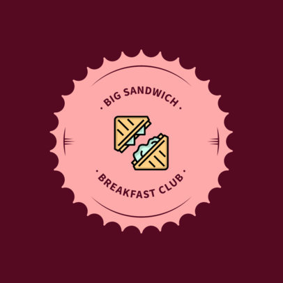 Placeit - Logo Design Maker for a Breakfast Club Restaurant