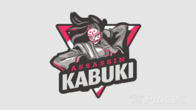 Placeit - Animated Ninja Master Logo Generator for Gamers