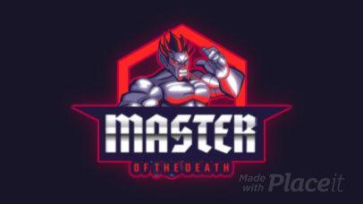 Placeit - Animated Logo Creator for a Gaming Squad with an Anime Character