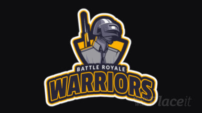 Placeit - Animated Logo Creator with a Player Unknown's Battleground Theme