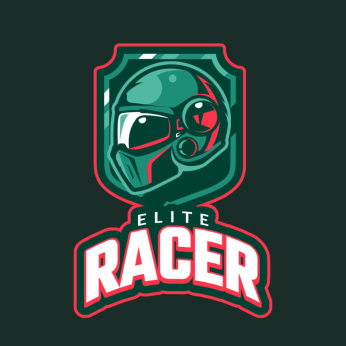 Placeit - Racing Game Logo Maker with a Somber Illustration