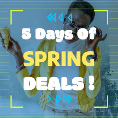 Placeit - Instagram Post Video Maker for a Spring Deal Announcement