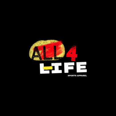 Placeit - Stencil Art Logo Template