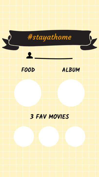 Placeit - Instagram Story Design Creator with a Quiz Layout