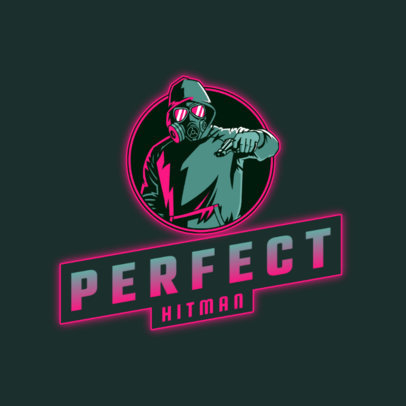 Placeit - Gaming Logo Creator with a Female Secret Agent Character ...