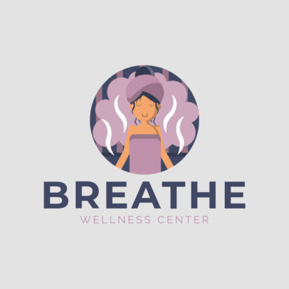 Placeit - Wellness Logo Maker Featuring Relaxing Graphics