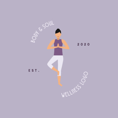 Placeit - Wellness Center Logo Maker with an Elegant Style