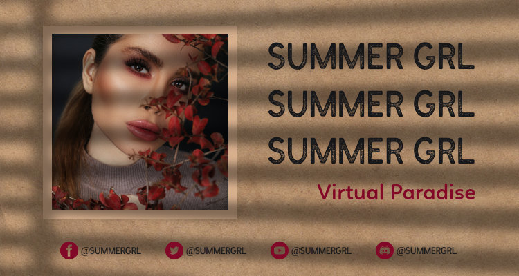 Placeit - Twitch Banner Template for a Girly Streaming Channel