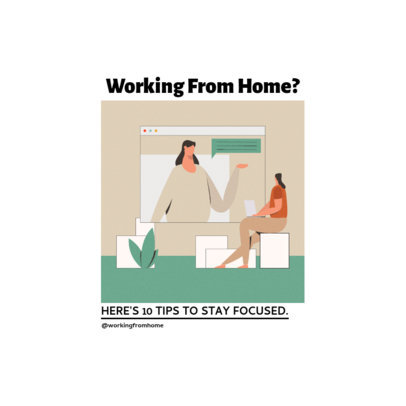 Placeit - Instagram Post Makers Featuring Illustrations of People Doing ...