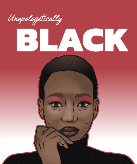 Placeit - T-Shirt Design Creator with an Unapologetic Woman Graphic