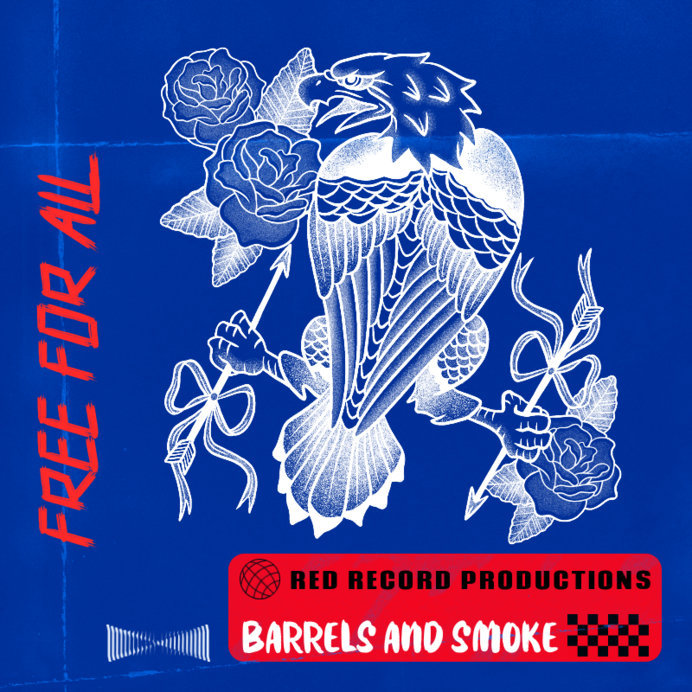 Placeit - Design Maker for a Rock Music Album Cover Featuring an Inked ...