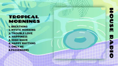 Placeit - YouTube Thumbnail Design Template for EDM Playlists