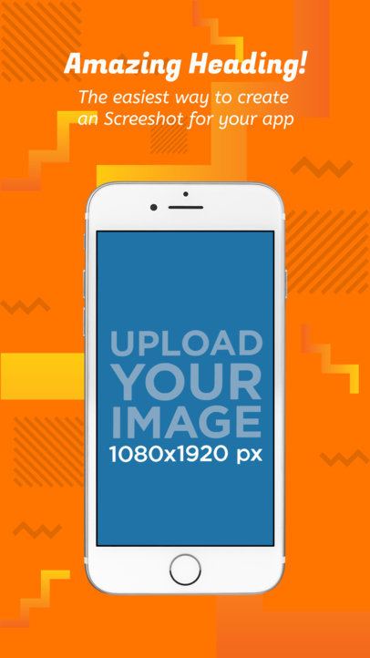 Placeit - Mockup of an iPhone 12 Pro Max in Portrait Position