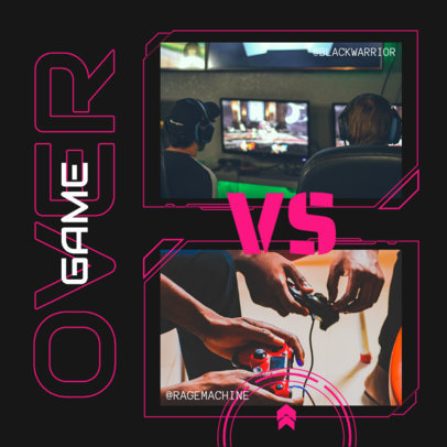 Placeit - Gaming-Themed Instagram Post Maker Featuring a Giveaway ...