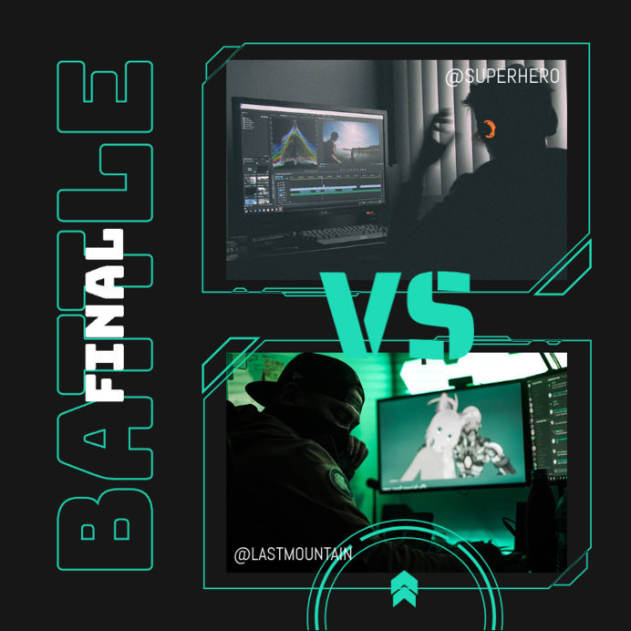 Placeit - Instagram Post Design Creator for a Final Gaming Match