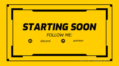 Placeit - Starting Soon Screen Video Generator for Gamers Featuring a ...