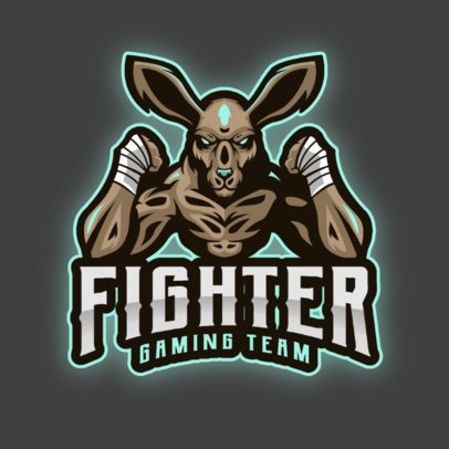 Placeit - Gaming Logo Template Featuring Aggressive Animals and Warrior ...