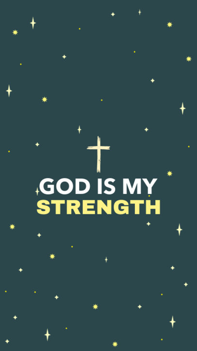 Placeit - Faith-Themed Instagram Story Generator With a Bible Verse