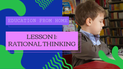 Placeit - YouTube Thumbnail Design Template for Educational Channels